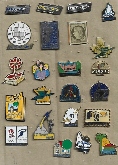 LOT PIN'S LA Poste EUR 18,00 - PicClick FR